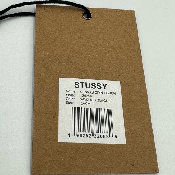 Stussy | Accessories | Stussy Los Angeles Exclusive Canvas Coin Pouch ...